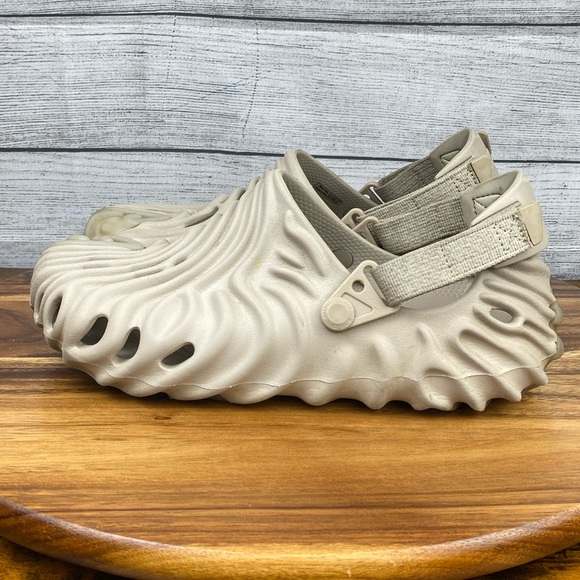 CROCS | Shoes | Crocs X Salehe Bembury Pollex Clogs Horchata Cream Tan ...
